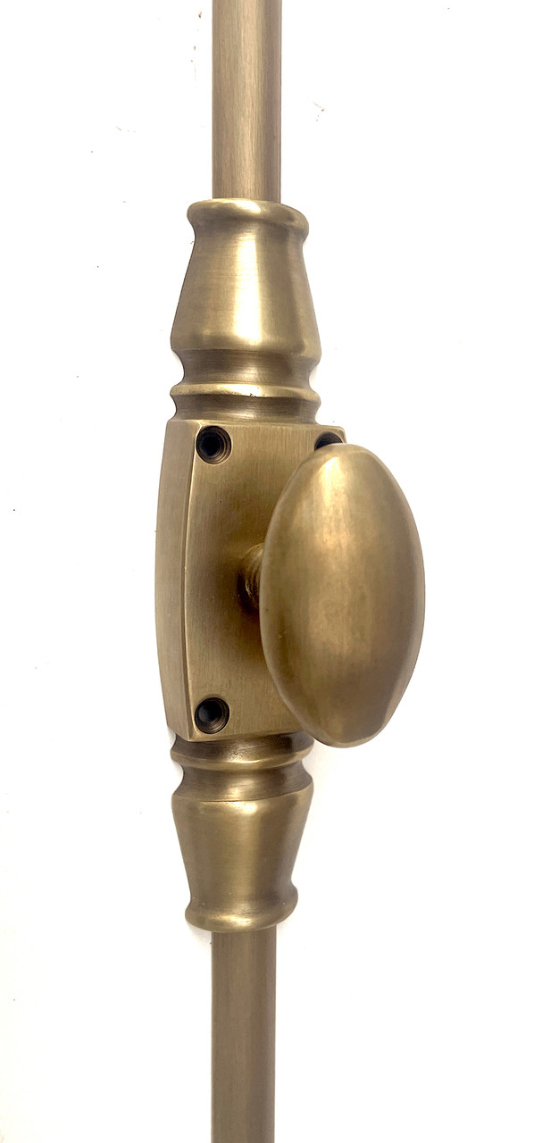 Versalles Cremone Bolt in Antique Brass