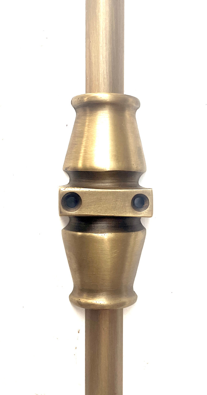 Versalles Cremone Bolt in Antique Brass