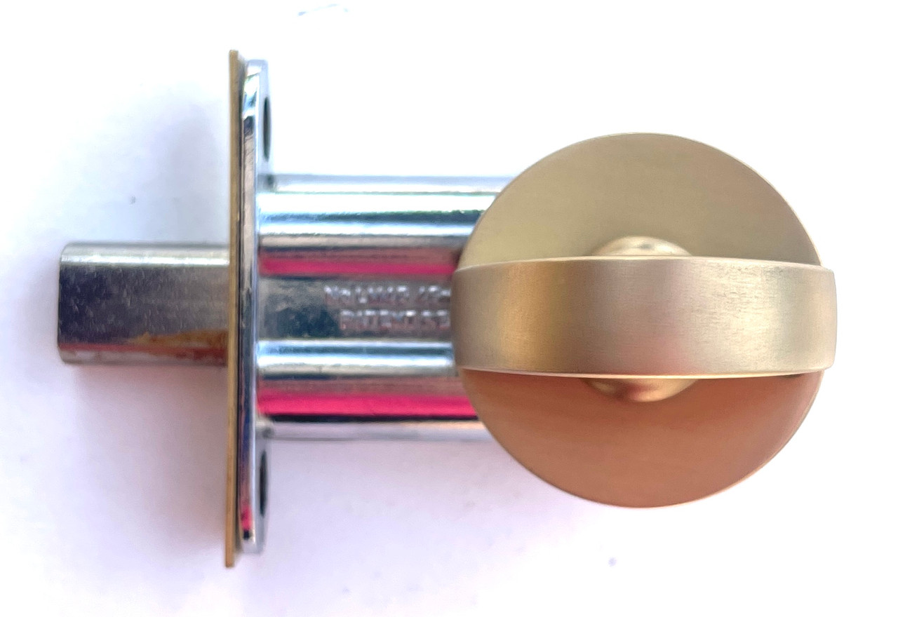 1-3/4" Backset Customizable Disk Thumbturn Privacy Bolt