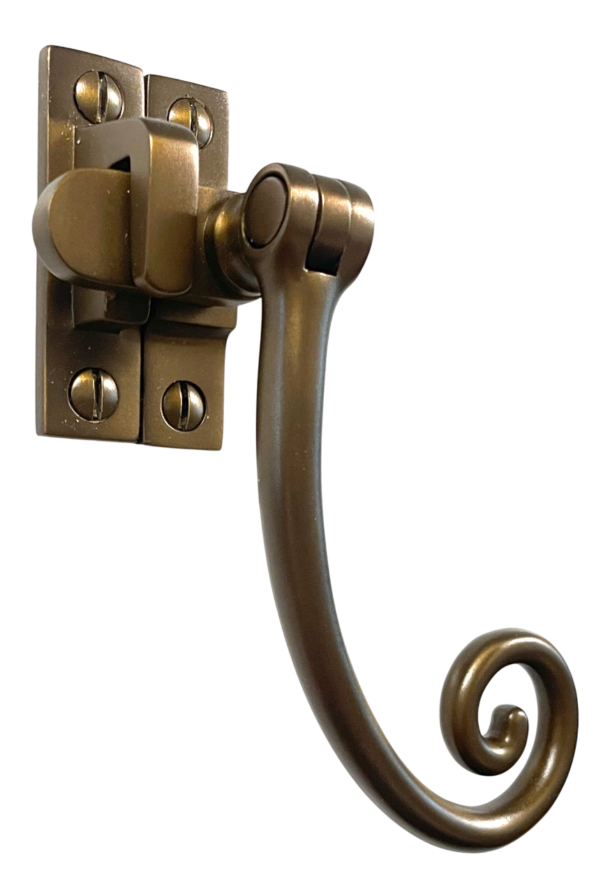 Curlicue Monkey Tail Casement Window Lock