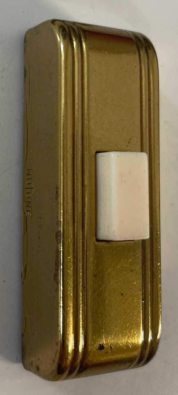 NuTone PB-7 Aristocrat Push Button Door Bell (Small Box) - Kilian Hardware