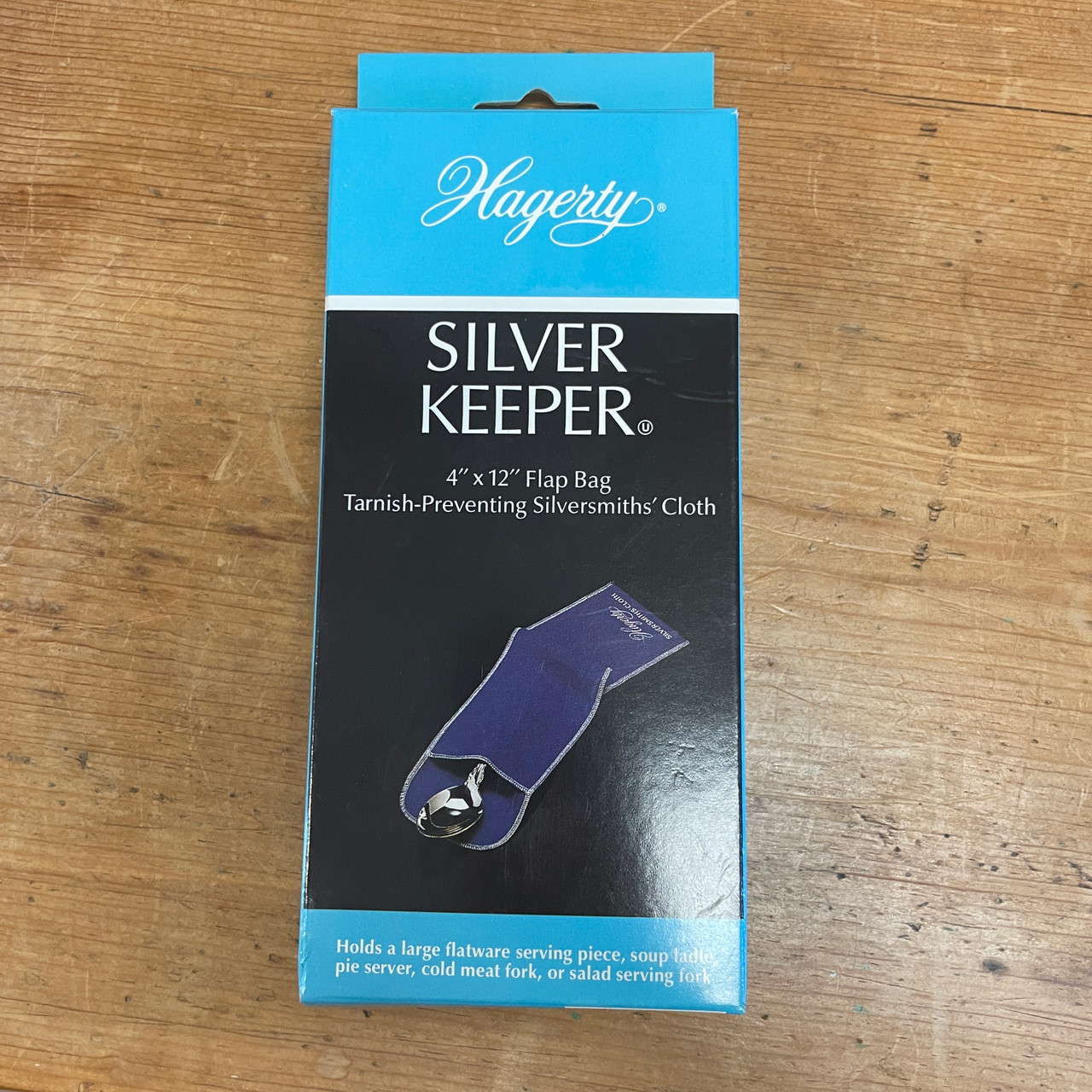 Hagerty Silver Keeper 4" x 12" Flap Bag