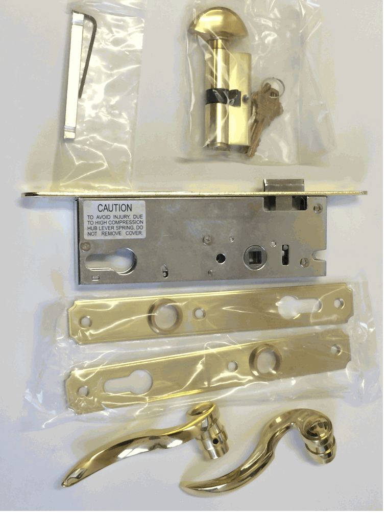 Narrow 1-3/4" Backset Mortise Entry Lock