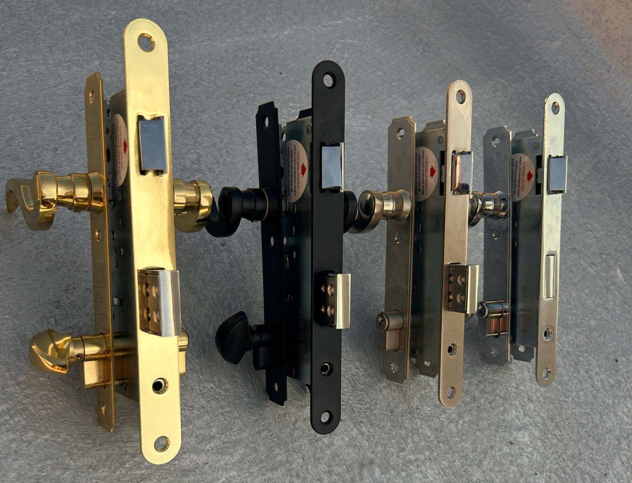 Narrow 1-3/4" Backset Mortise Entry Lock