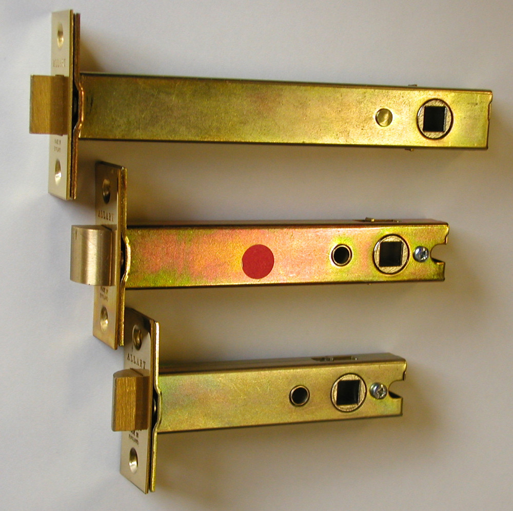 Extra Long 3", 4", and 5" Backset Passage Latches