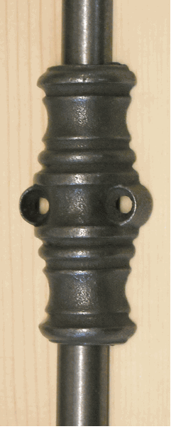 Richelieu Natural Iron Cremone Bolt
