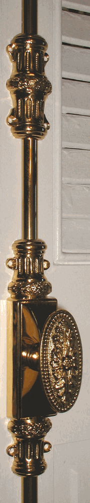 Omnia Ornate Cremone Bolt Less Rods