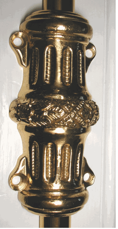 Omnia Ornate Cremone Bolt Less Rods