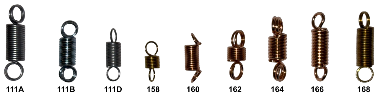 No. 162 Brass Mortise Lock Extension Spring