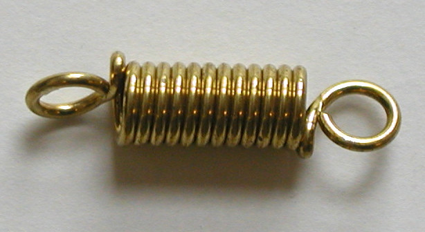 No. 166 Brass Mortise Lock Extension Spring