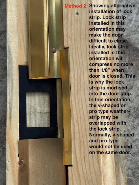 27B Spring Bronze & Lock Strip
