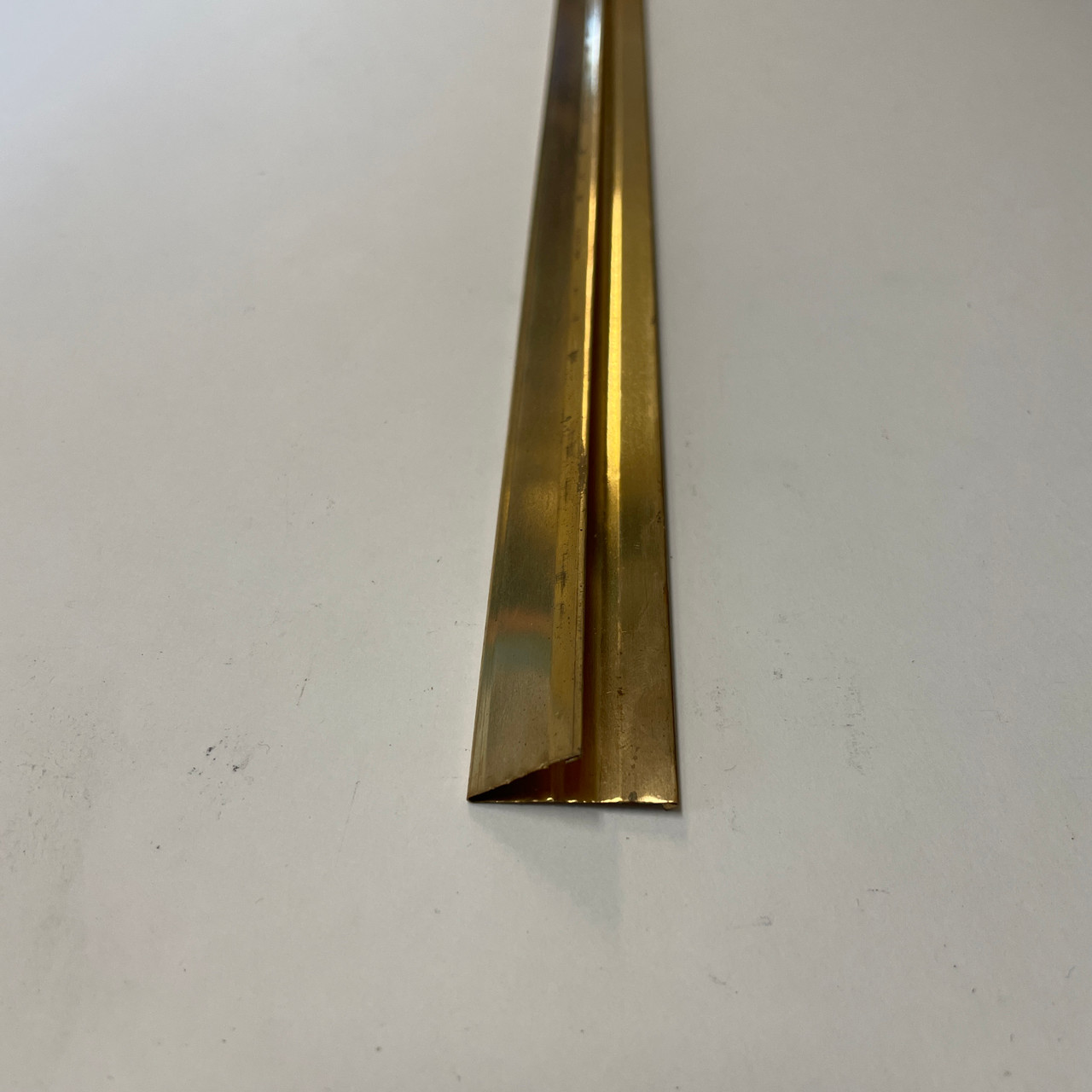 1" Wide V-Shaped Spring Bronze Weatherstrip