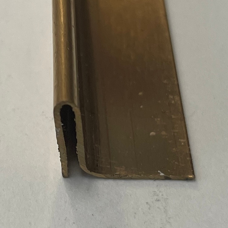 16AB Bronze Interlocking Weatherstrip