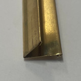 1/2" V-Shaped Spring Bronze Weatherstrip