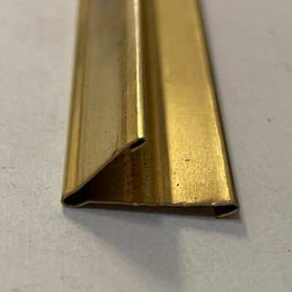 5/8" Wide V-Shaped Spring Bronze Weatherstrip