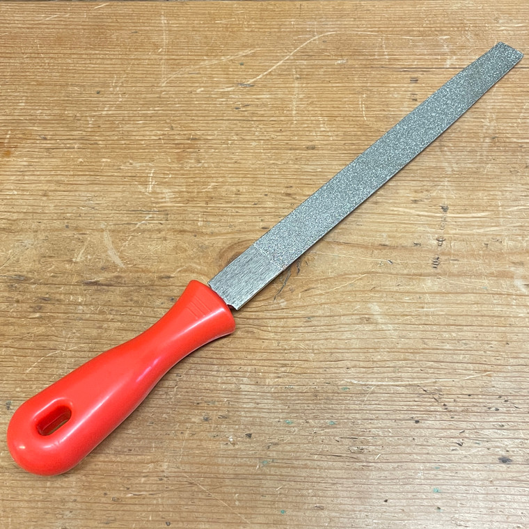 8" Half-Round Diamond File