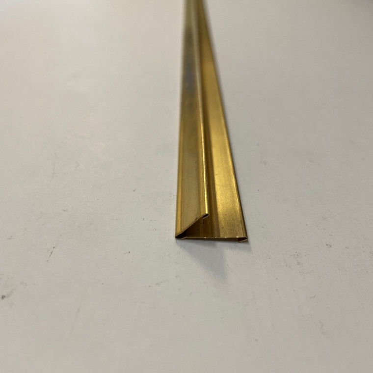 5/8" Wide V-Shaped Spring Bronze Weatherstrip