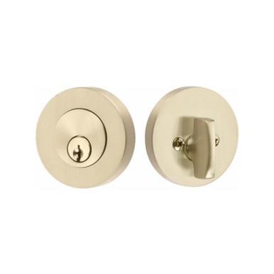 Customizable Modern Disk Deadbolt With Choice Backset