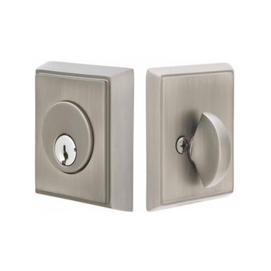 Customizable Rectangular Deadbolt With Choice Backset