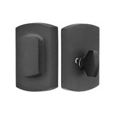 Customizable Ridgemont Sandcast Bronze Deadbolt With Choice Backset