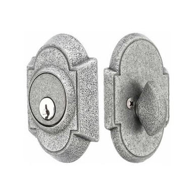 Customizable Wrought Steel #1 Deadbolt With Choice Backset