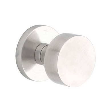 Customizable Emtek Stainless Steel Round Knob With Choice Backset