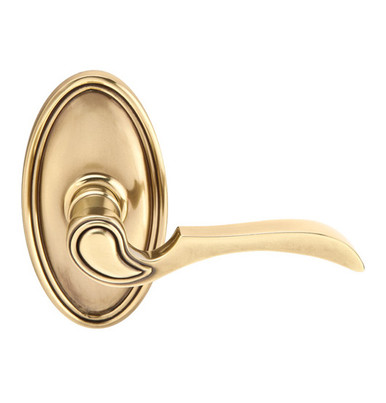 Customizable Emtek Designer Brass Coventry Lever With Choice Backset