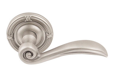 Customizable Emtek Designer Brass Elan Lever With Choice Backset