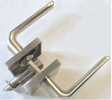 Customizable 1-3/4" Backset Passage Set with Traditional Emtek Lever