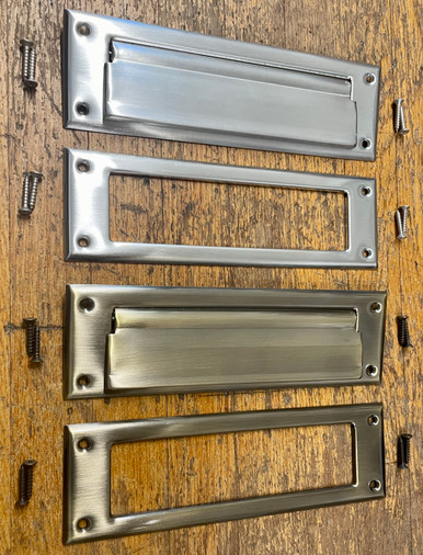 10" x 3" Mail Slot with Single Flap