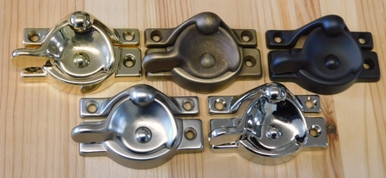 Traditional Square End Sash Lock with Narrow Keeper