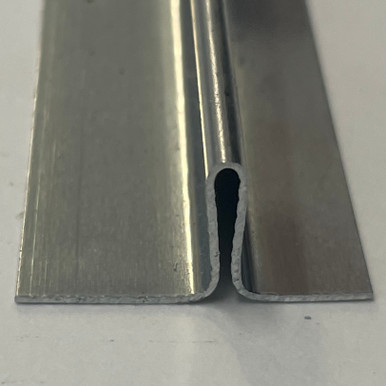 1" Wide 2PZ Zinc Interlocking Weatherstrip