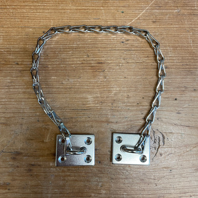 Nickel Plated Steel Transom Window Chain