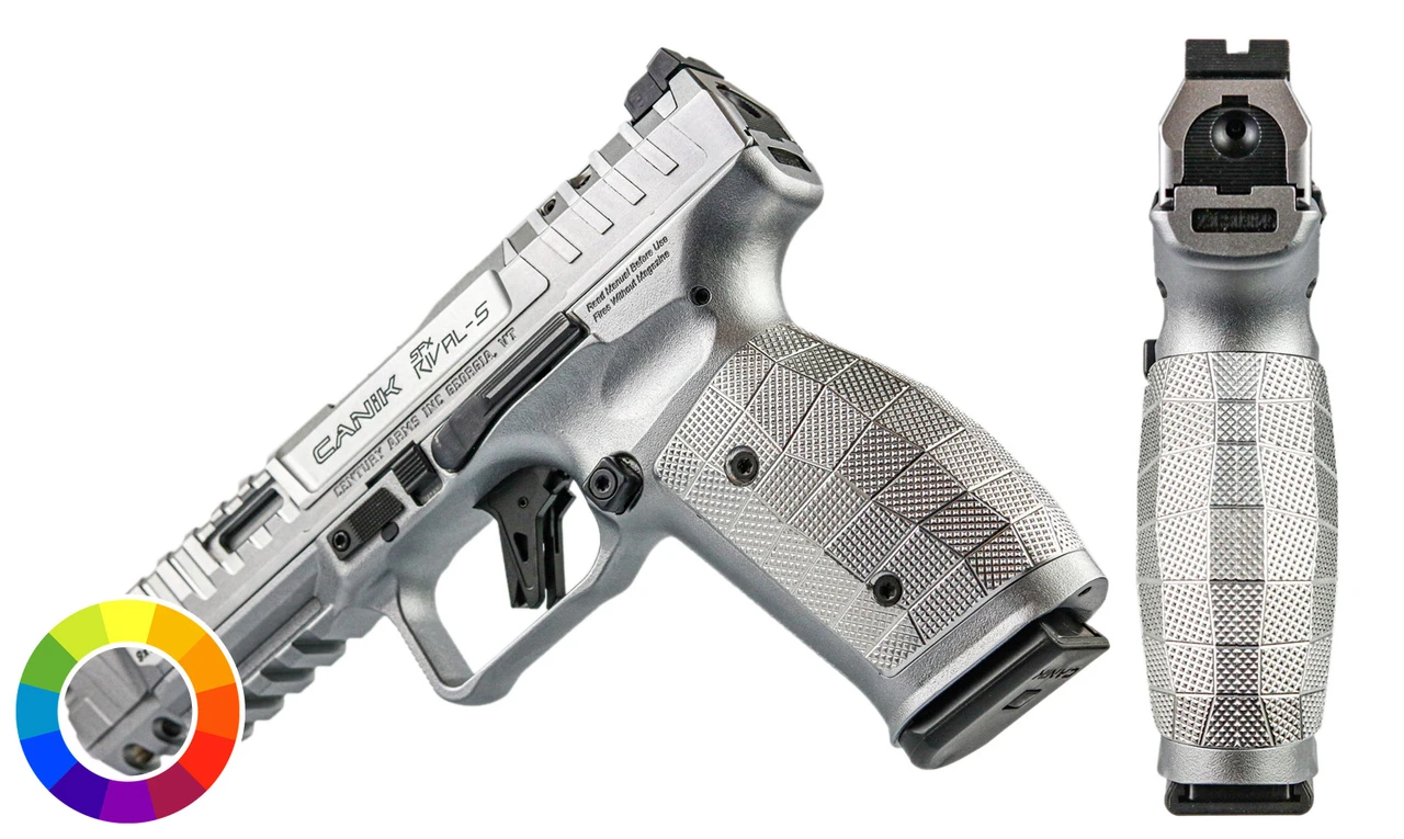 Canik SFx Rival-S Palm Swell GridLOK Aluminum Grips - Lok Grips