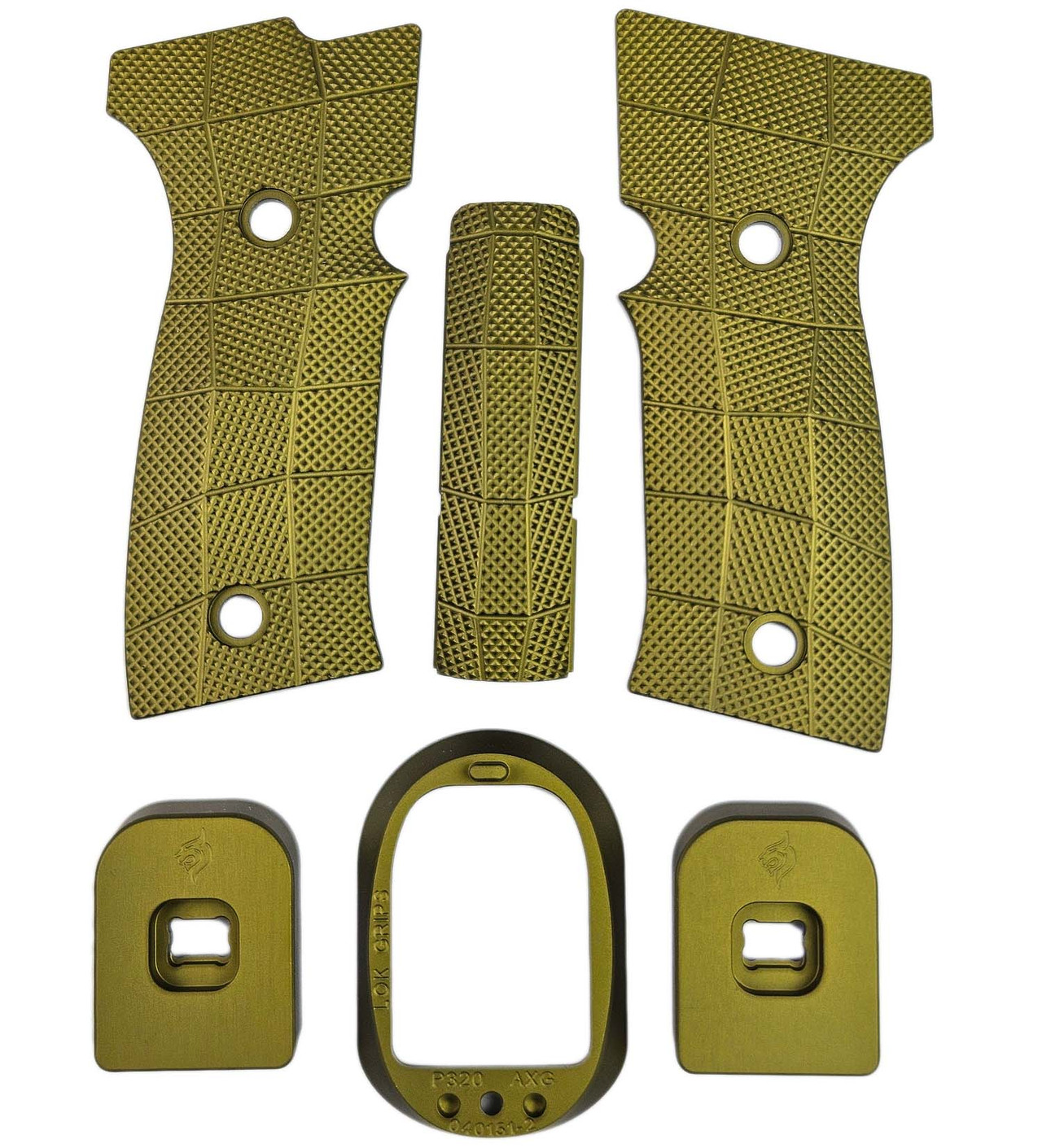 Sig Sauer P320 AXG | SXG GridLOK - Aluminum - KIT | Shop Aluminum Sig ...