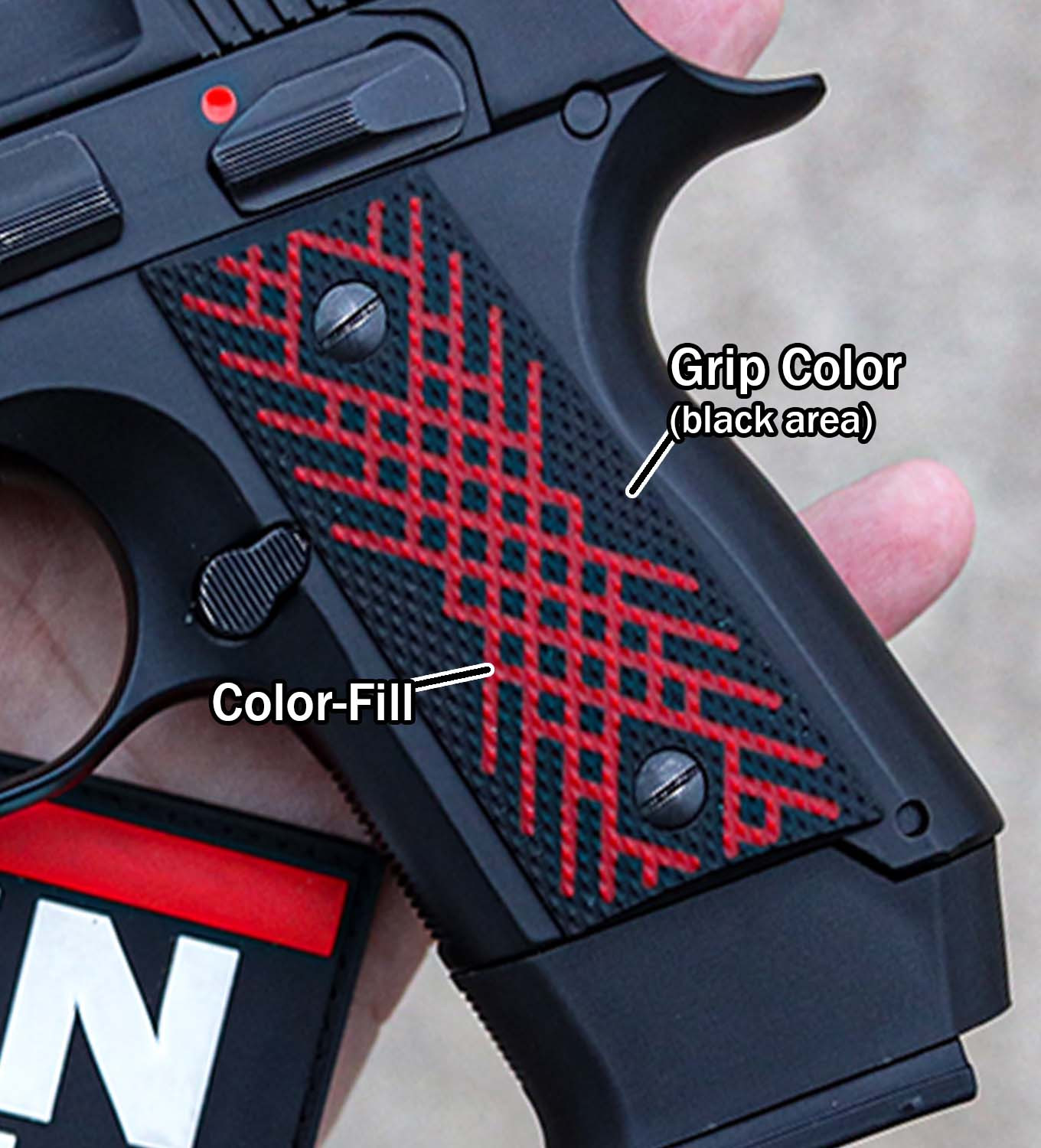 Buy CZ 2075 RAMI Grips | Grips for CZ 2075 RAMI - LOK Grips