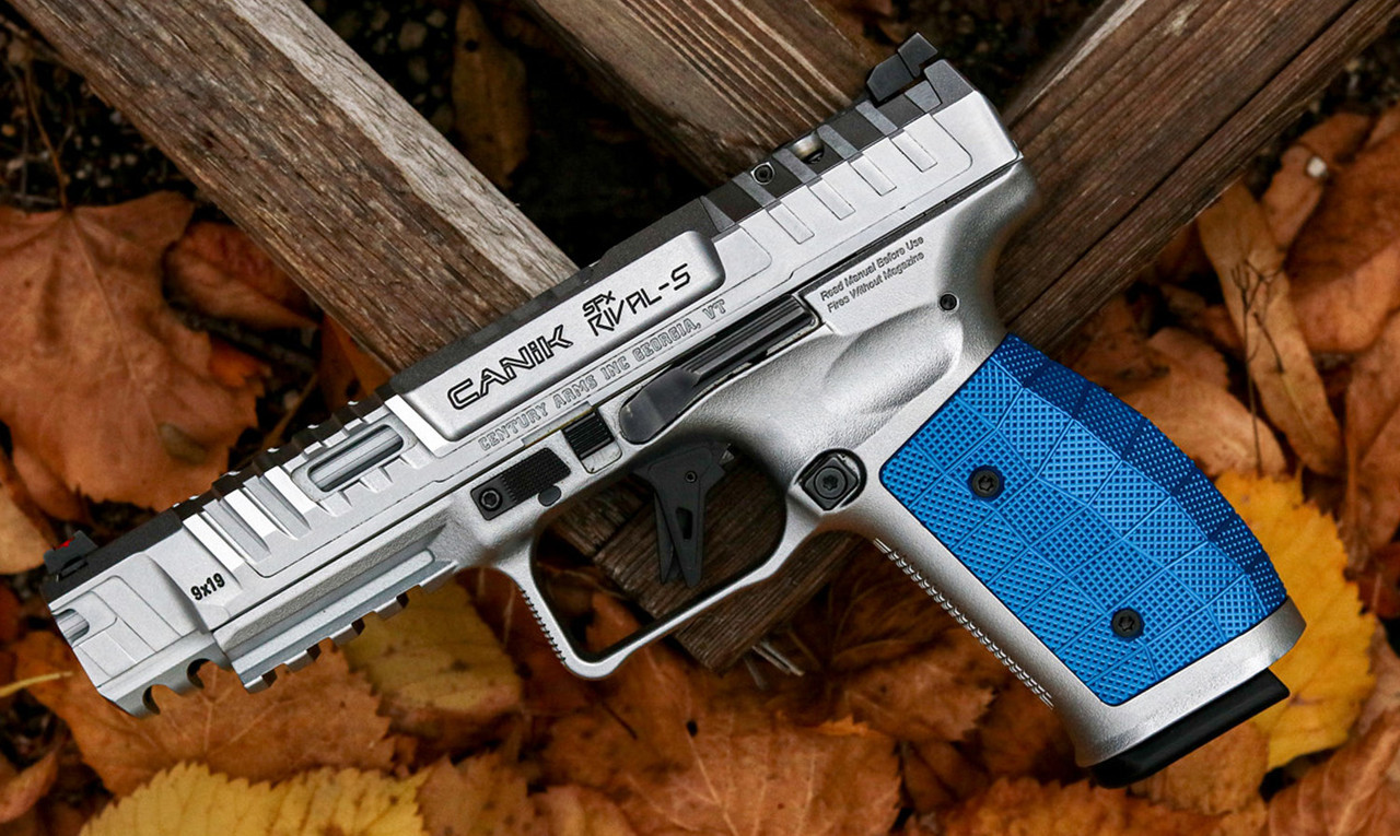 Canik SFx Rival-S Palm Swell GridLOK Aluminum Grips - Lok Grips