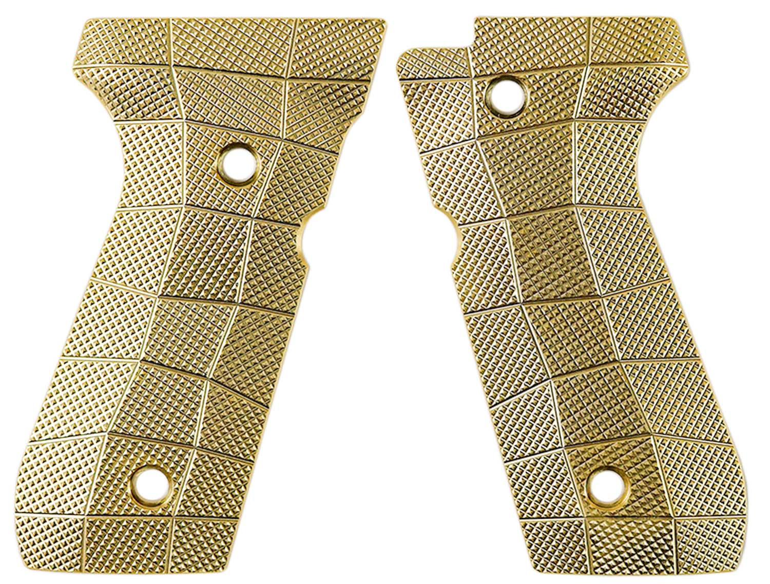 Beretta 92 Thin GridLOK Brass - LOK Grips
