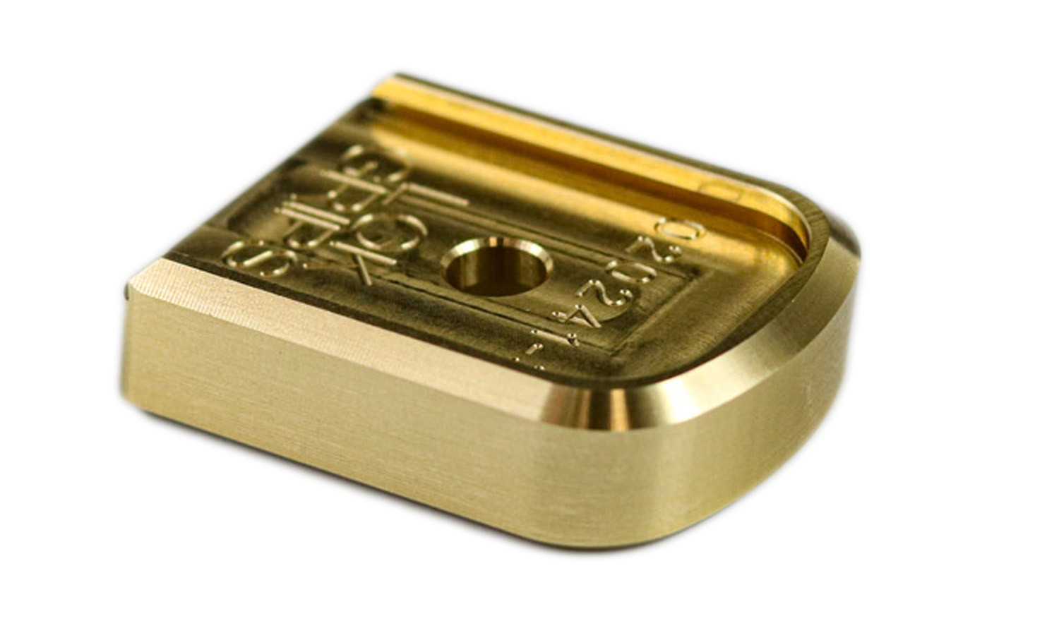 Walther PDP F-Series|Compact , Q5|Q4 SF Magazine Base Pads Brass 15RD ...