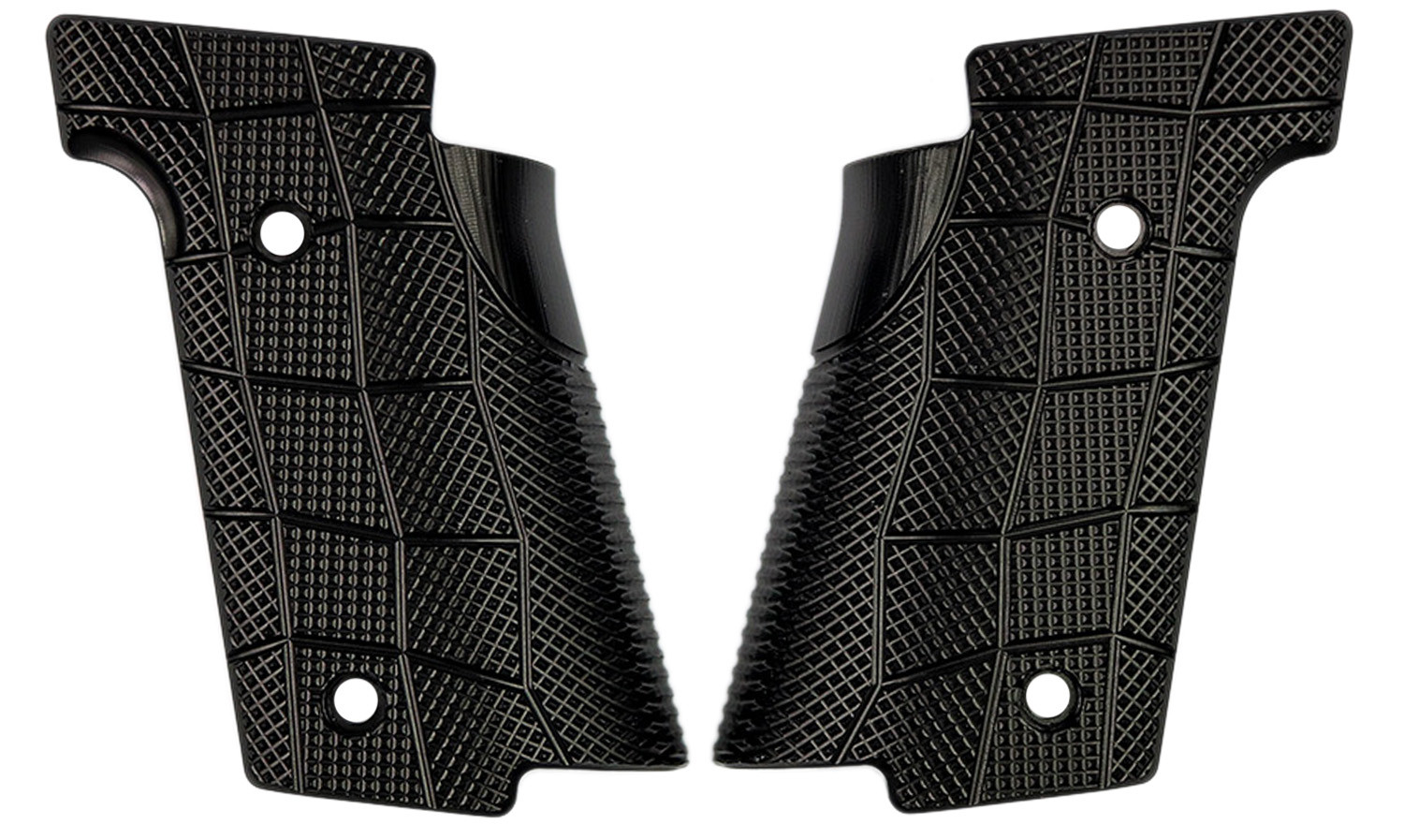 Walther Q5 | Q4 | PDP Compact Steel Frame Thin GridLOK Aluminum - LOK Grips