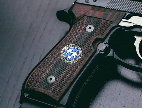 Beretta 92 Checkered - S.T.A.R.S. - LOK Grips
