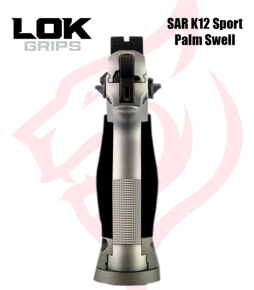 SAR K12 Sport Palm Swell GridLOK Aluminum - LOK Grips