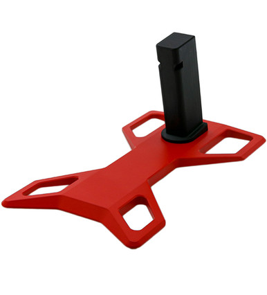 Gun Stand USMC Red - LOK Grips