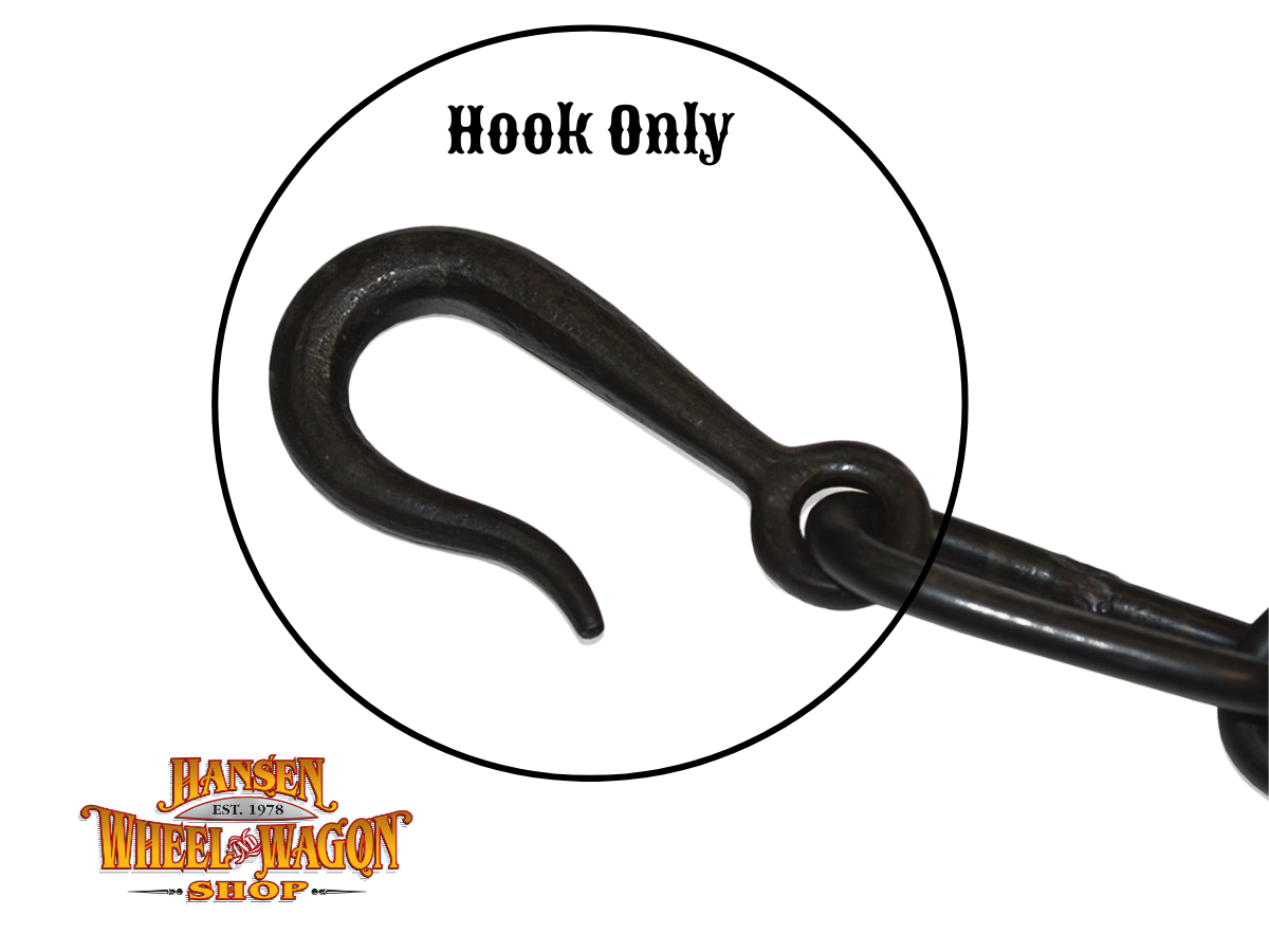 Wagon Stay Chain with Hook - Hansen Wheel and Wagon Shop