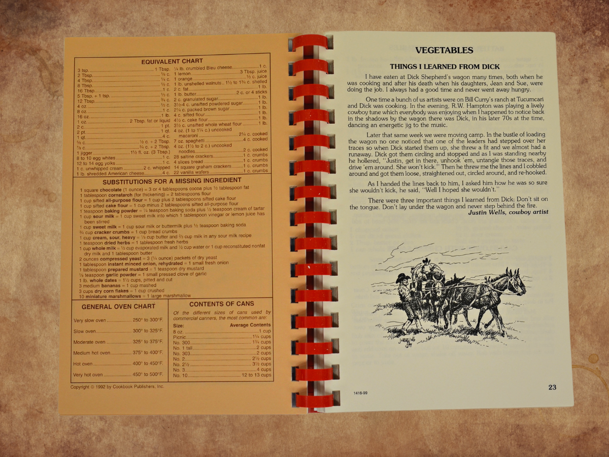 Chuck Wagon Recipes-3 Book Series - Hansen Wheel and Wagon Shop