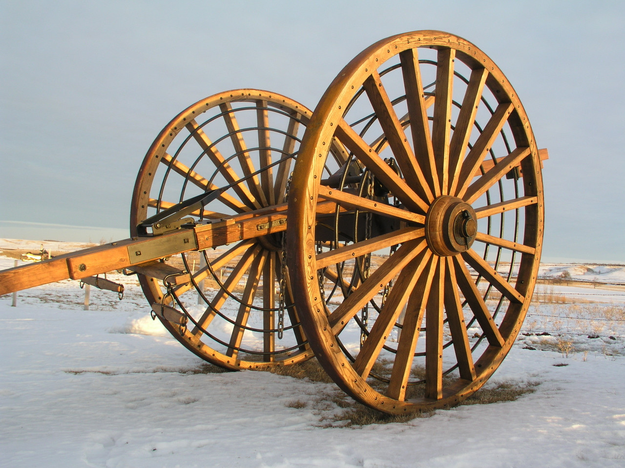 Logging Wheels - Hansen Wheel and Wagon Shop