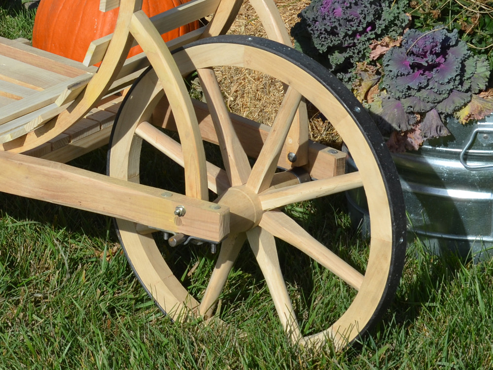 Wheelbarrow Wheel 18" - Hansen Wheel and Wagon Shop