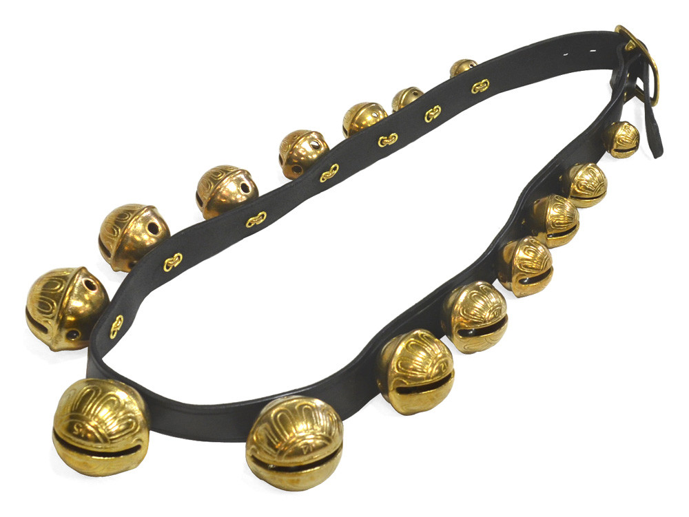 15 Sleigh Bell Premium Strap - Hansen Wheel and Wagon Shop