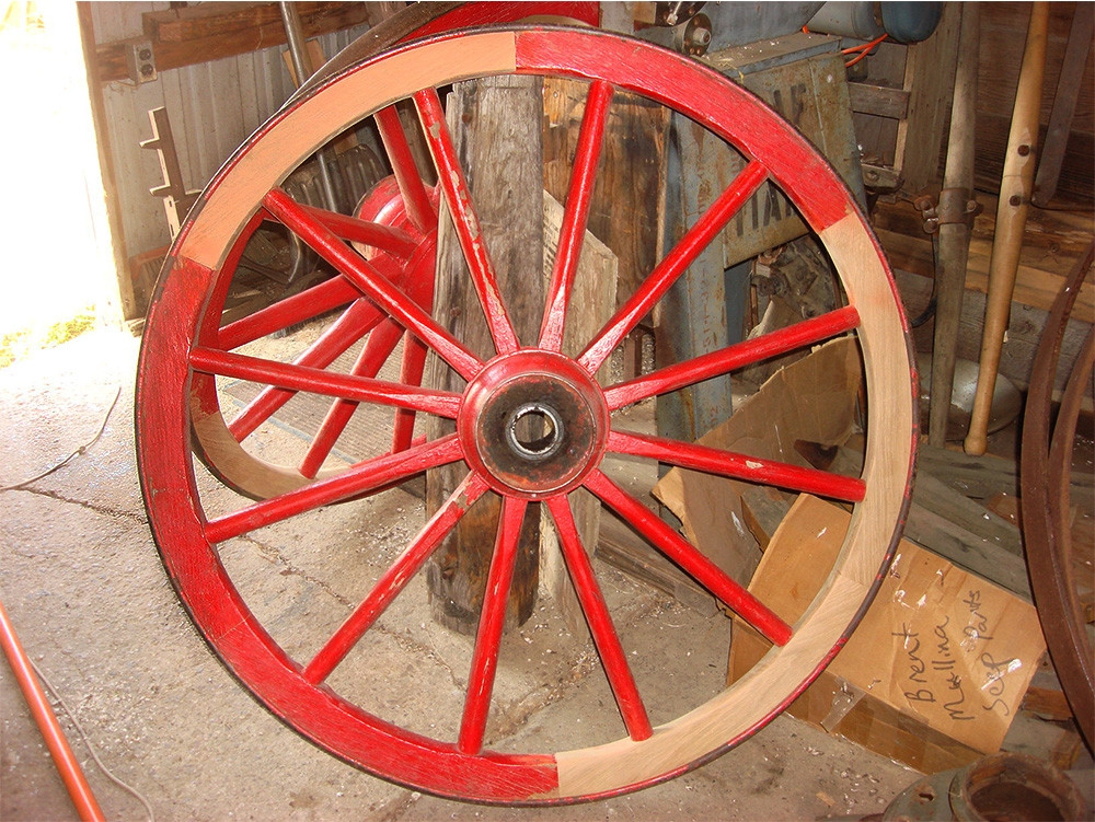 Replace Sawn Felloe - Hansen Wheel and Wagon Shop