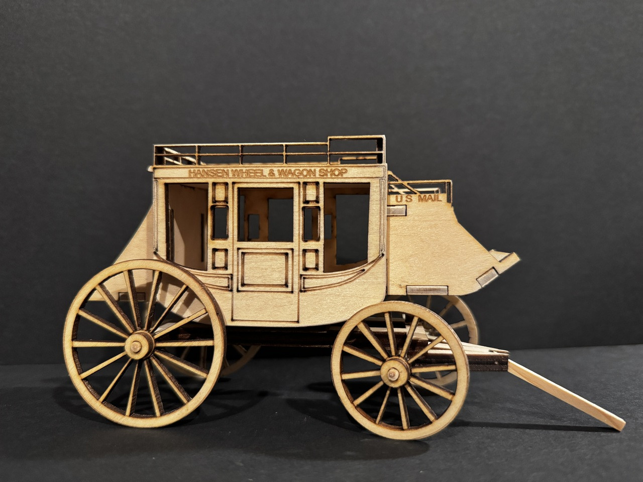 HWWS Stagecoach Kit - Hansen Wheel and Wagon Shop